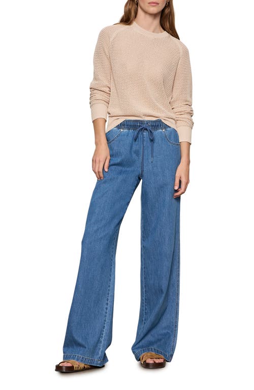 SANCTUARY Sanctuary All Aboard Cotton & Linen Wide Leg Pants
